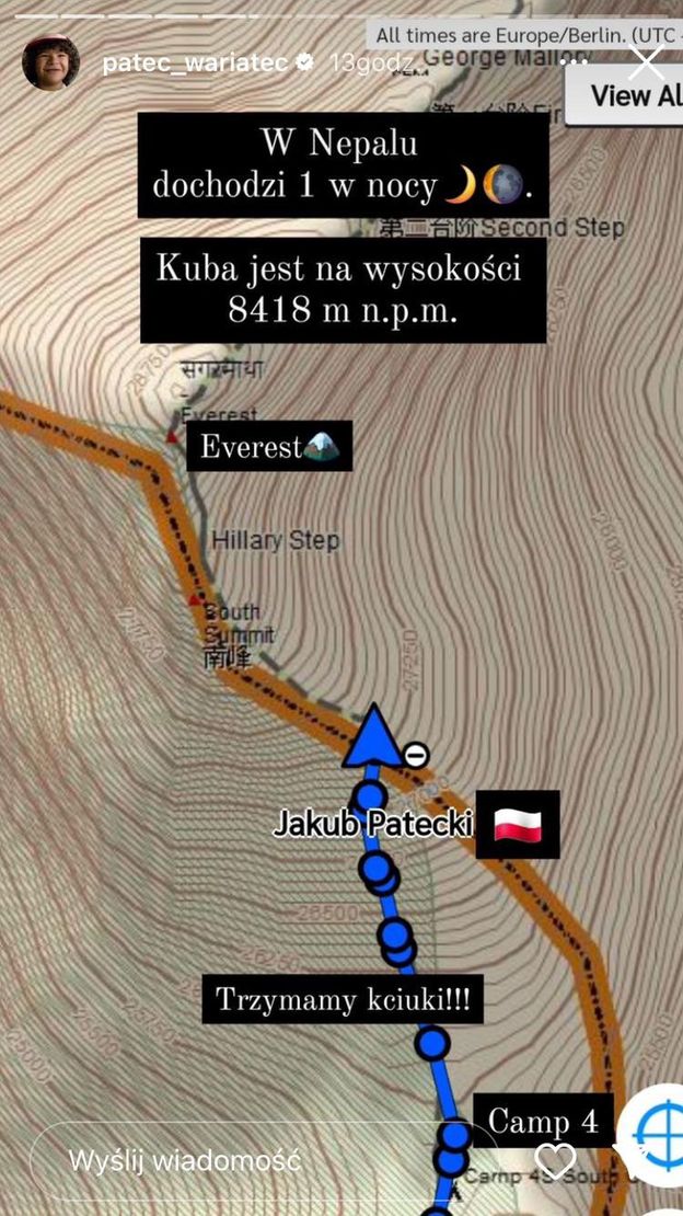 Patec zdobył Mount Everest! Nie obyło się bez utrudnień - Pudelek