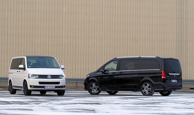 Volkswagen Multivan vs. Mercedes Klasy V - dwa światy - WP Moto