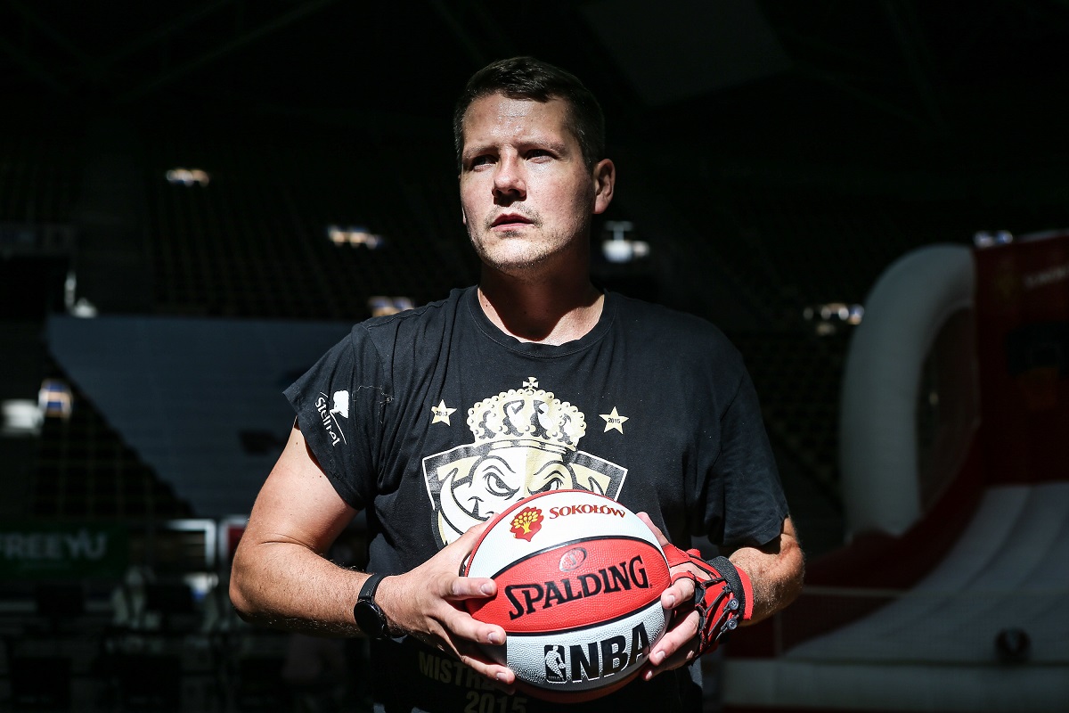 Kamil Chanas: koszykarz-dziennikarz. Marzy o rozmowie z Griszczukiem ...