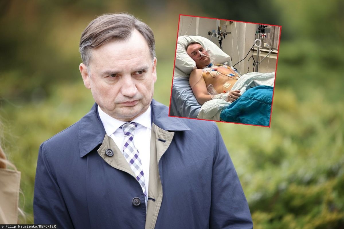 Ziobro w szpitalu. Pokazał zdjęcie - WP Wiadomości