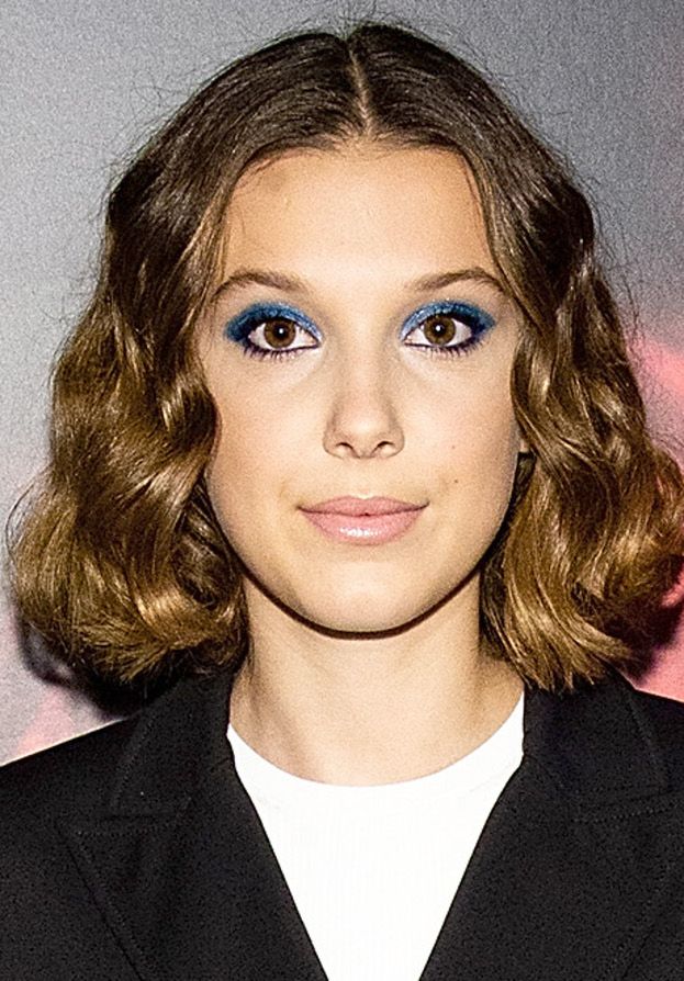 Grobowa mina Millie Bobby Brown promuje serial w Nowym Jorku - Pudelek