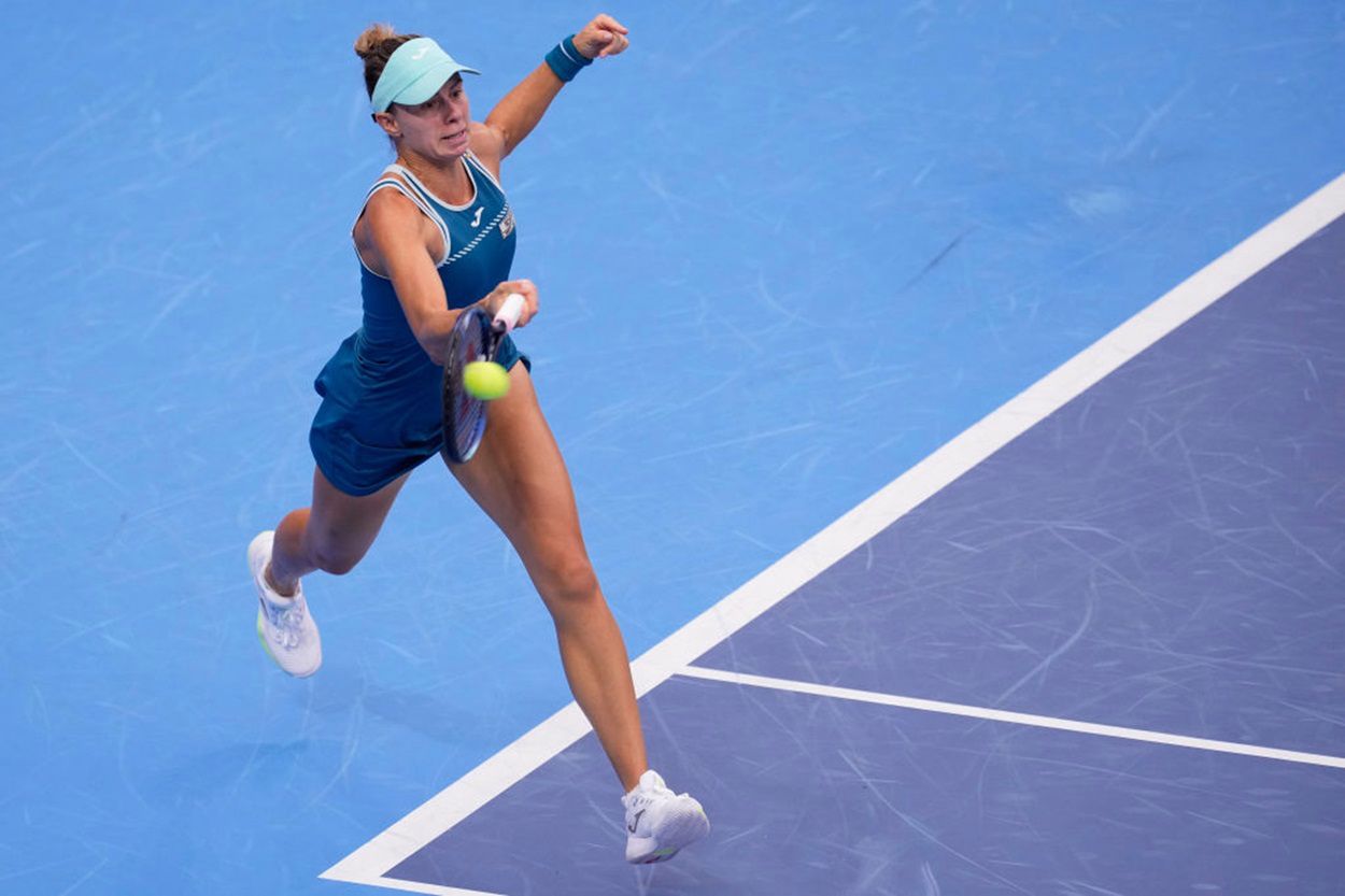Magda Linette grała o półfinał. Dwa sety rozstrzygnęły mecz