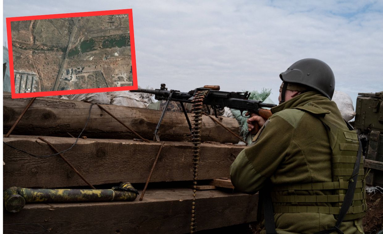 "Strefa śmierci". Rzeka, której Rosjanie nie mogą przejść - WP Wiadomości