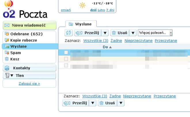 Problemy z pocztą o2.pl w ostatnich dniach