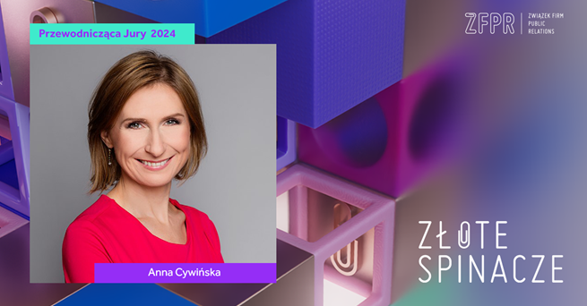 Anna Cywińska z Danone przewodniczącą jury konkursu Złote Spinacze 2024