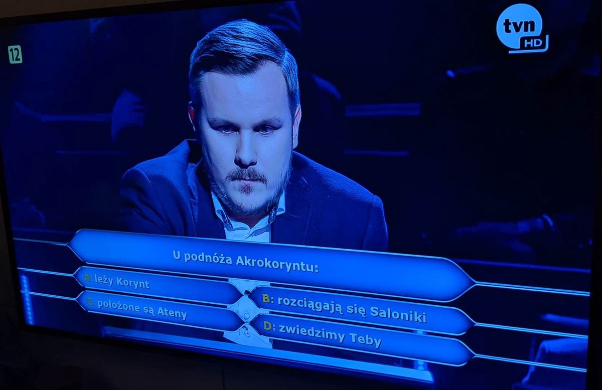 "Milionerzy". Trudne pytanie o miejsce u podnóża Akrokoryntu - WP Turystyka