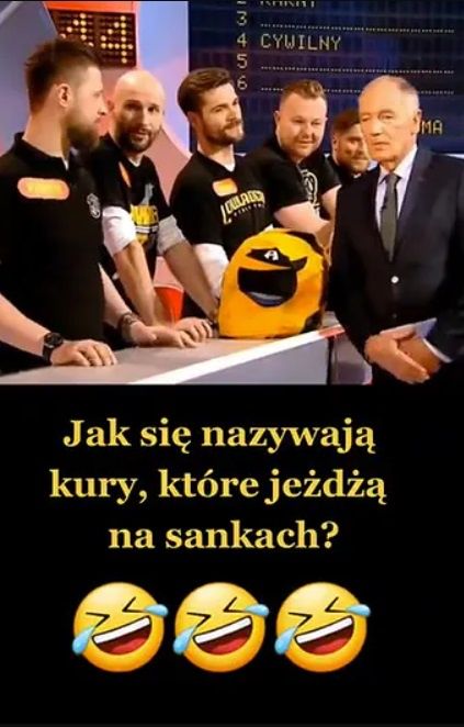 Zaskoczyli samego Karola Strasburgera. Suchar roku!