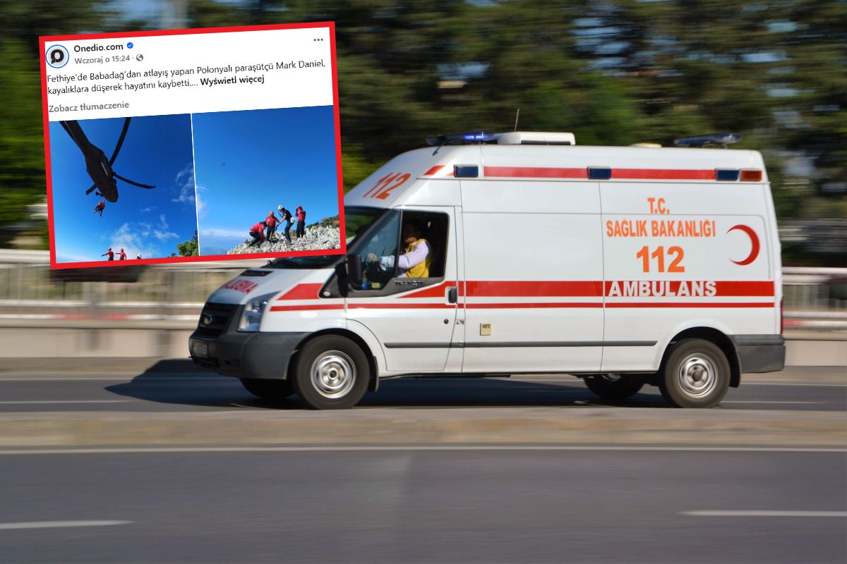 Śmiertelny wypadek w Turcji. Polak zginął po rozbiciu się paralotni