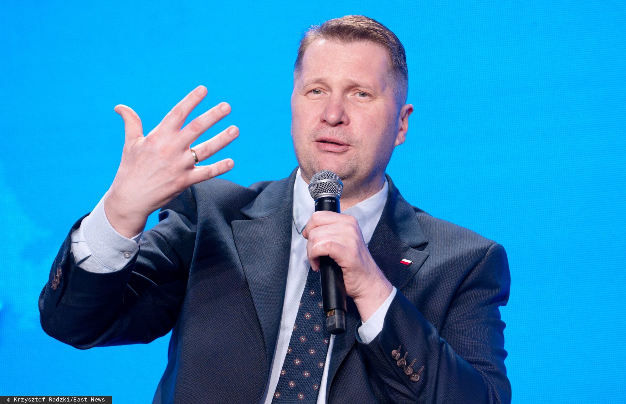 Czarnek krzyczał na spotkaniu z wyborcami. Jest nagranie wymiany zdań