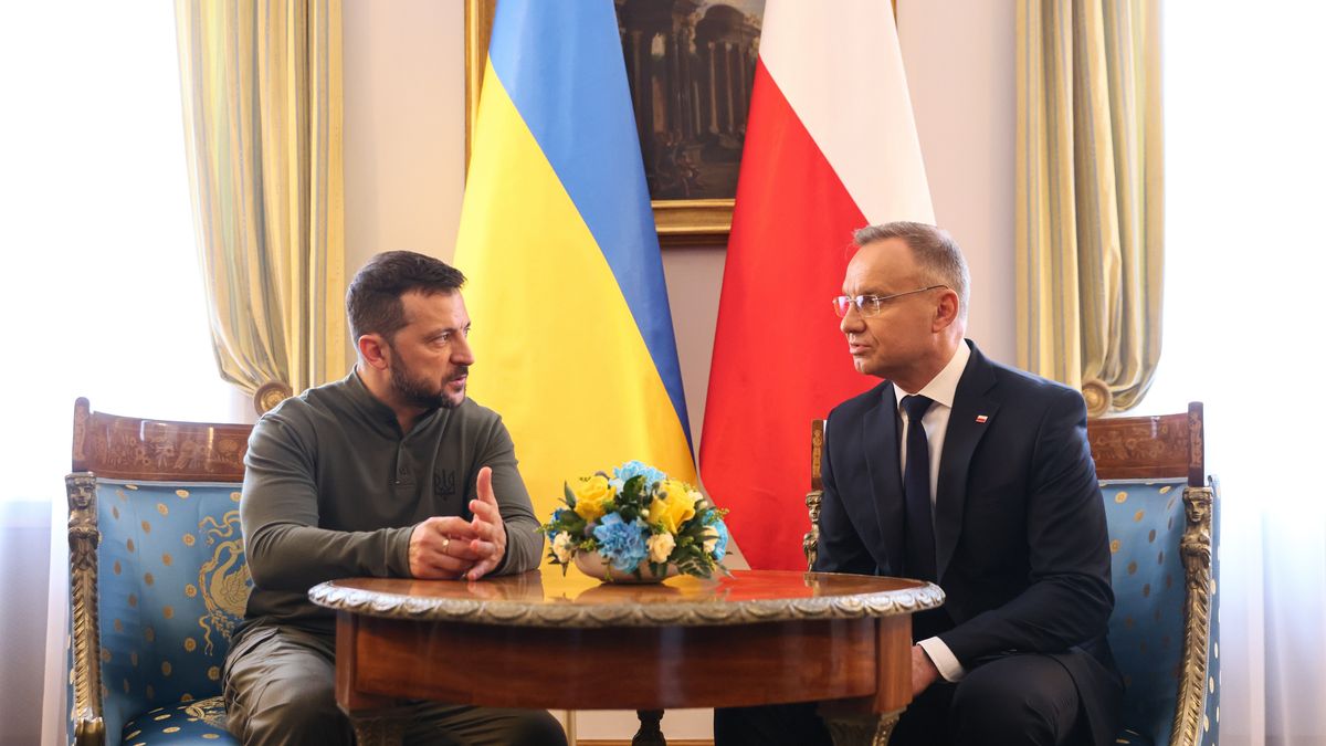 Duda spotkał się z Zełenskim. "Ukraina może być pewna"
