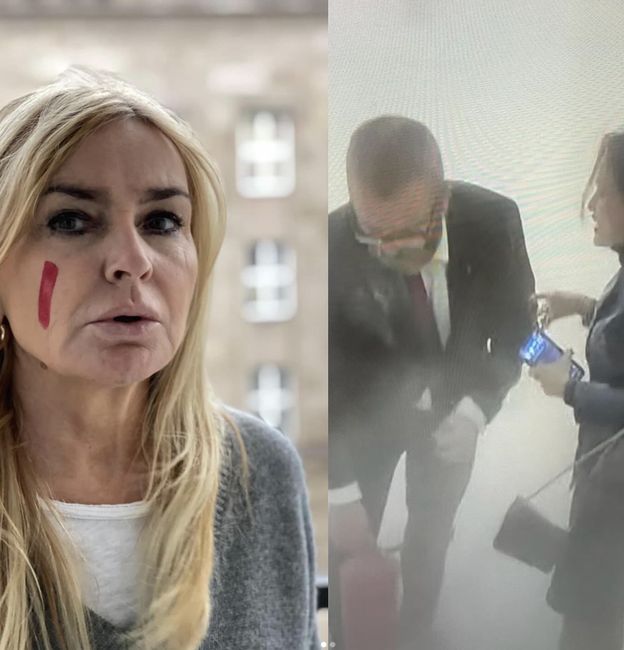 Monika Olejnik grzmi nad zachowaniem Grzegorza Brauna. "Wstyd na cały świat" - Pudelek