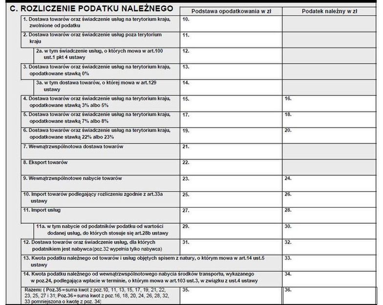VAT-7. Jak poprawnie wypełnić deklarację? - Money.pl