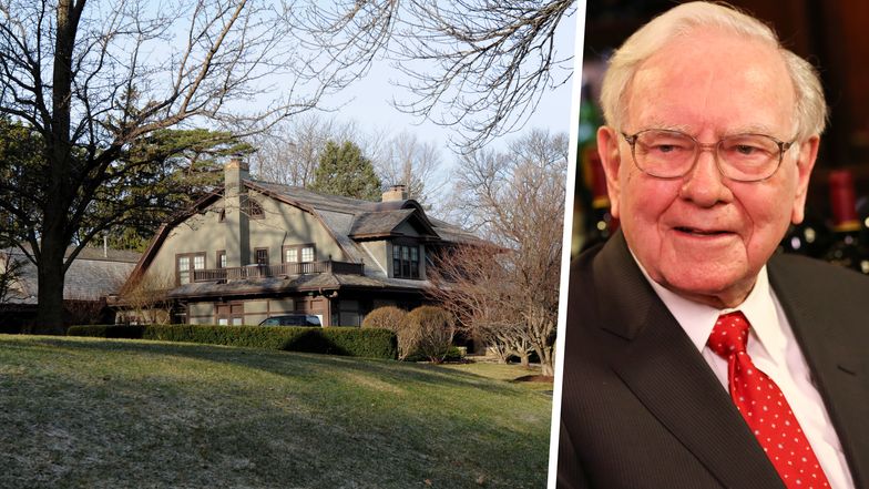 Legendarny inwestor Warren Buffett mieszka w tym samym domu od 1958 r ...