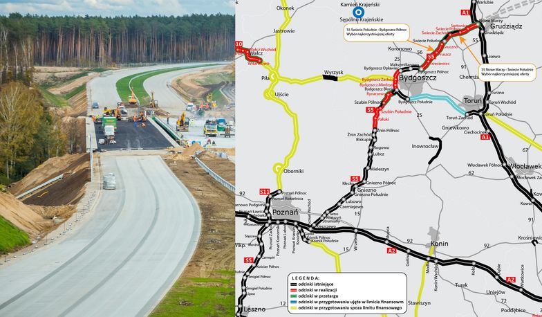 Budowa trasy S5 ruszy ponownie. Wybrano najlepsze oferty - Money.pl