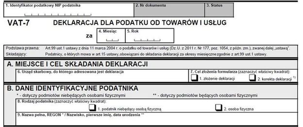 VAT-7. Jak poprawnie wypełnić deklarację? - Money.pl