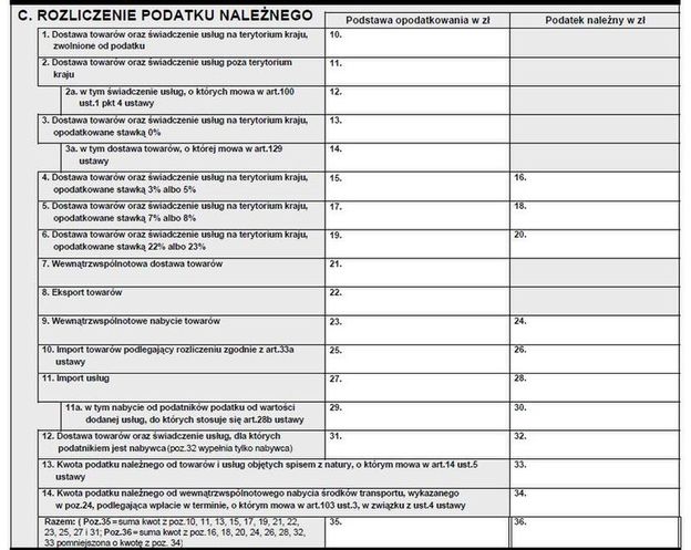 VAT-7. Jak poprawnie wypełnić deklarację? - Money.pl