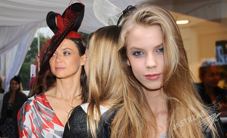 Córka Kingi Rusin została modelką! Iga Lis podpisała kontrakt z potężną ...