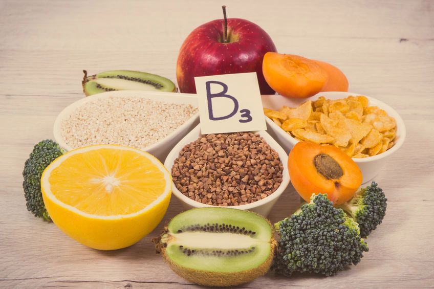 Witamina B3 (niacyna, witamina PP) - właściwości, działanie, niedobór i ...
