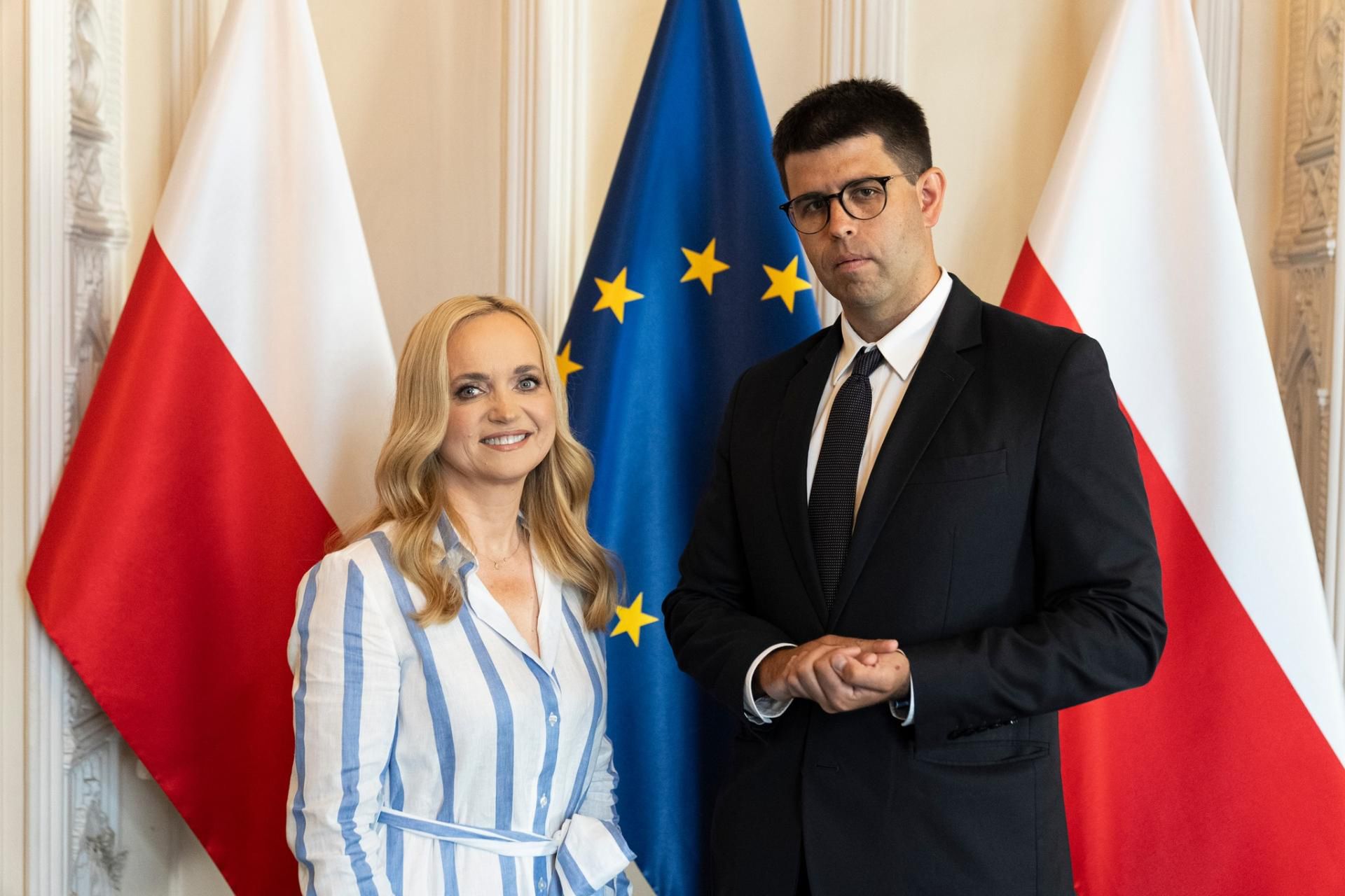 Ministra zdrowia spotkała się z prezesem NIL. "Bieżące wyzwania w ochronie zdrowia"