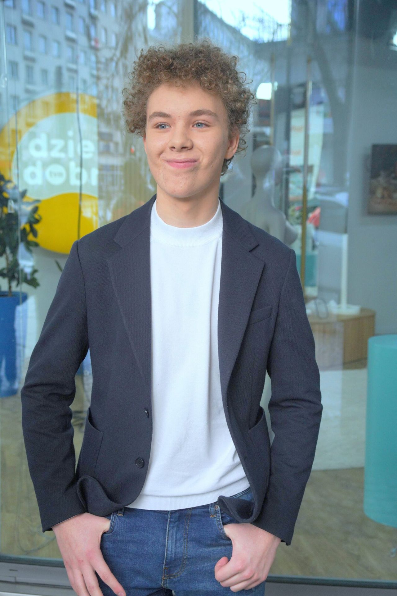 Andrzej Nejman zabrał syna do "DDTVN". 15-letni Jakub wyrasta na ...