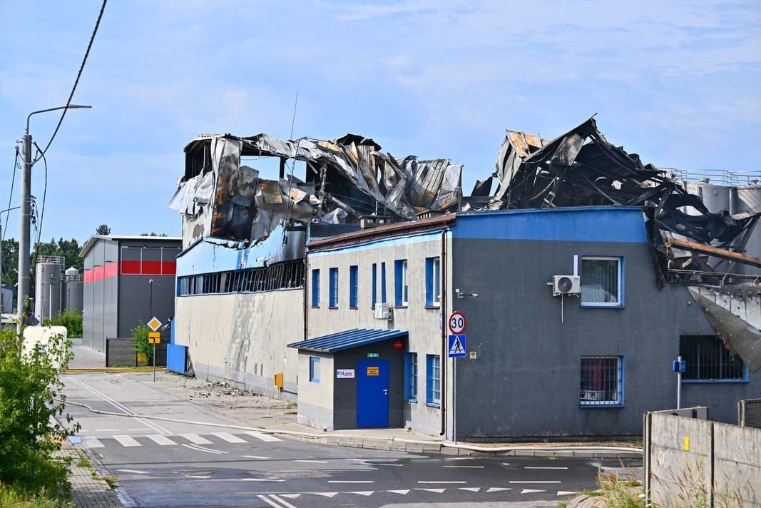 Pożar w Mińsku Mazowieckim. Co z pracownikami firmy Folpak?