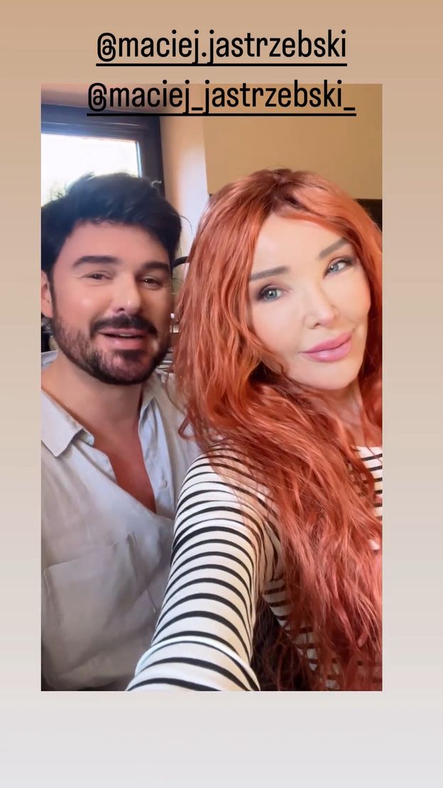 Ewa Minge pożegnała rudy kolor włosów. Porównała się do "starej baby ...