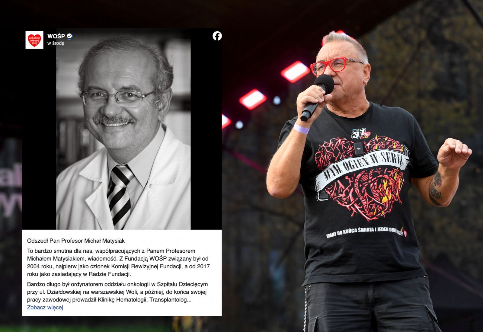 Nie żyje lekarz związany z WOŚP. Owsiak opublikował przejmujące pożegnanie