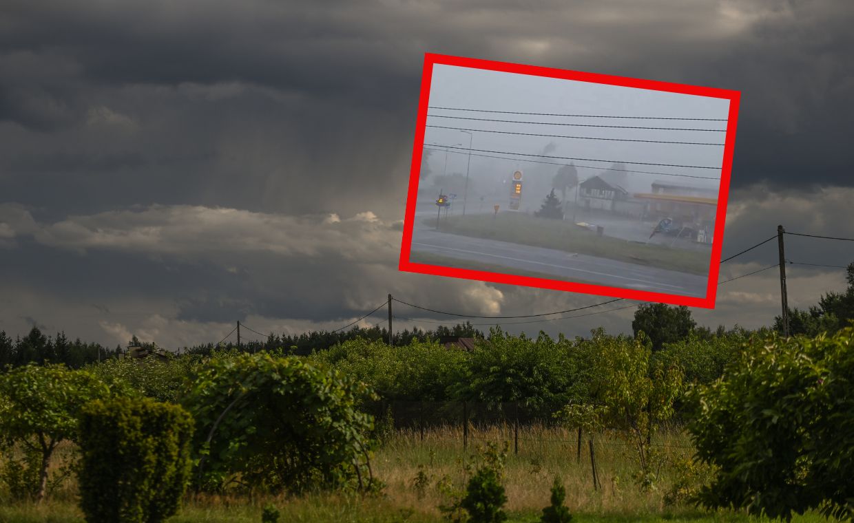 Burze nad Polską. Pozrywane dachy, powalone drzewa