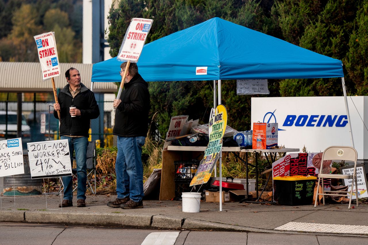 Boeing strike persists as workers reject 35% pay proposal Boeing strike persists as workers reject 35% pay proposal