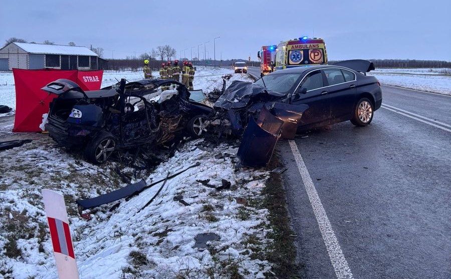 Emilcin: Tragiczny wypadek na DW747. 34-latek zginął na miejscu