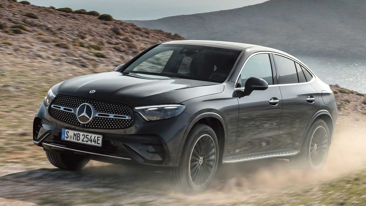 Nowy Mercedes-Benz GLC Coupe z bliska