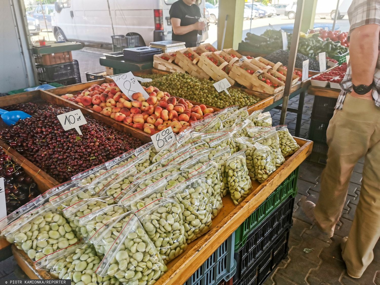 Pojawił się już polski bób. Ceny zwalają z nóg