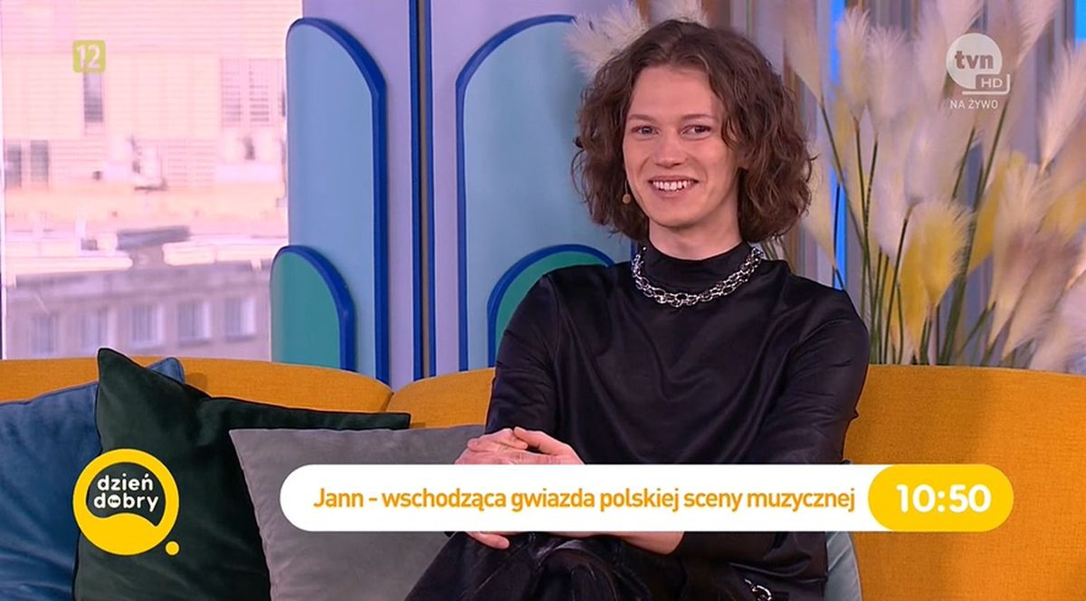Jann w "Dzień Dobry TVN": "Czuję się wygranym" - WP Teleshow