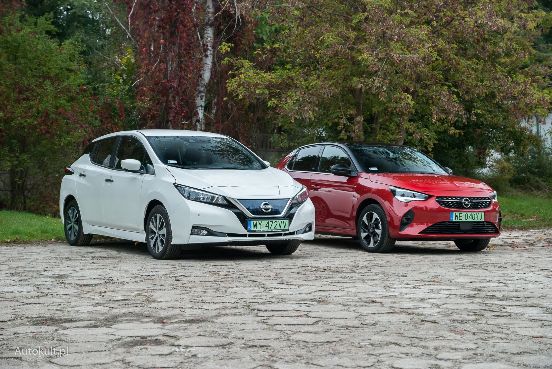 Nissan Leaf 40 kWh vs Opel Corsa-e - test, zasięg cena