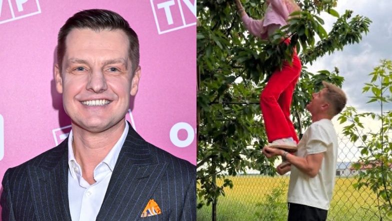 Rafał Mroczek pokazał się z 10-letnią CÓRKĄ. "Mój tata ma świetne pomysły"
