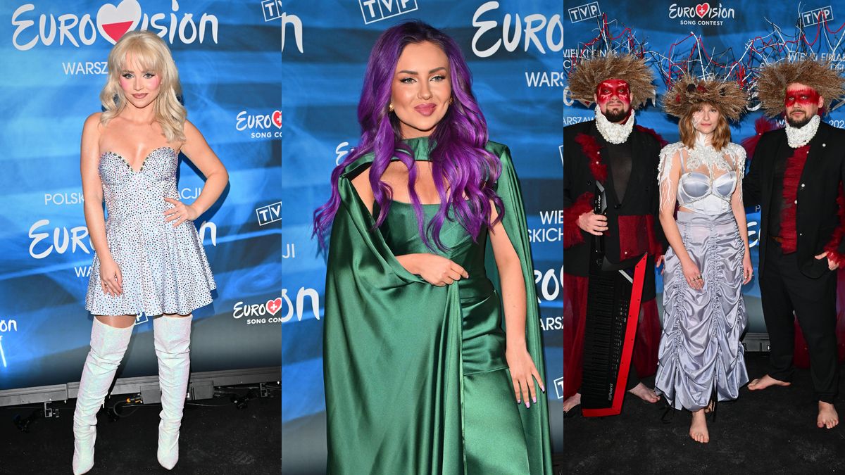 Gwiazdy meldują się na eurowizyjnej ściance - Pudelek