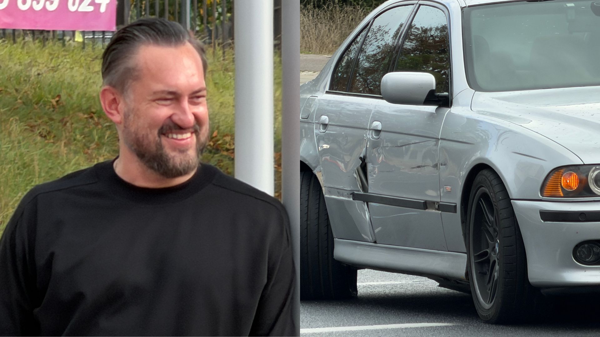 Marcin Prokop miał KOLIZJĘ. Nie wydawał się przejęty