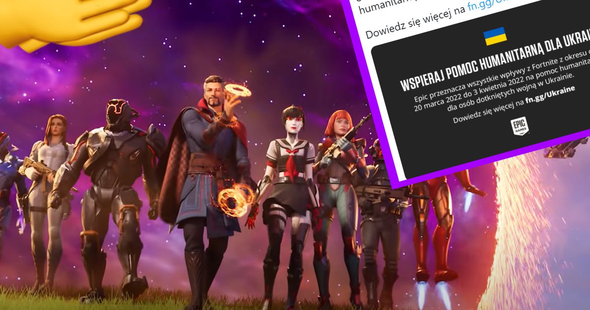W Fortnite ruszył nowy sezon! Dzięki grze możesz wesprzeć Ukrainę - Vibez