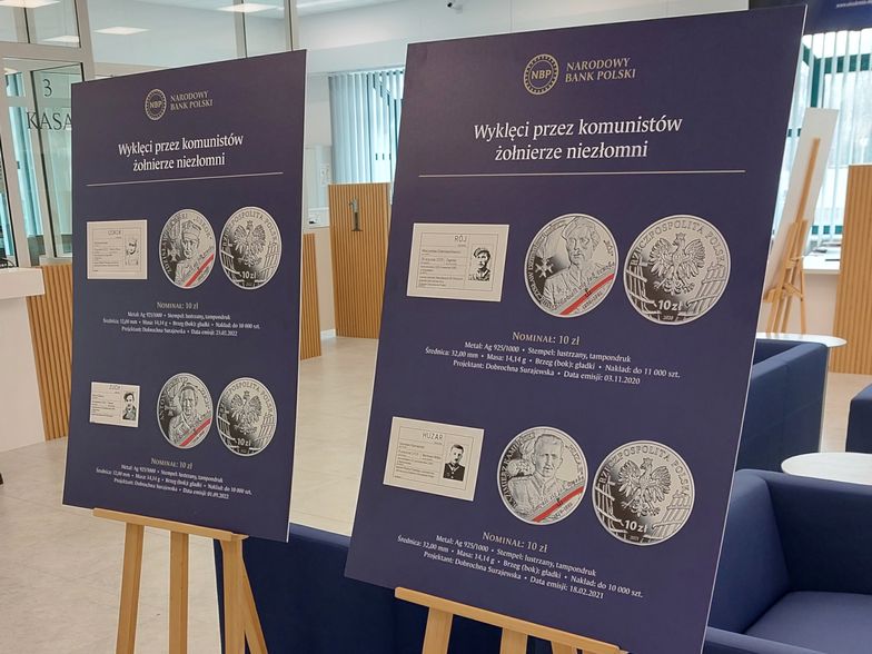 Józef Kuraś "Ogień" na srebrnych monetach NBP. Oskarżany jest o mordy ...