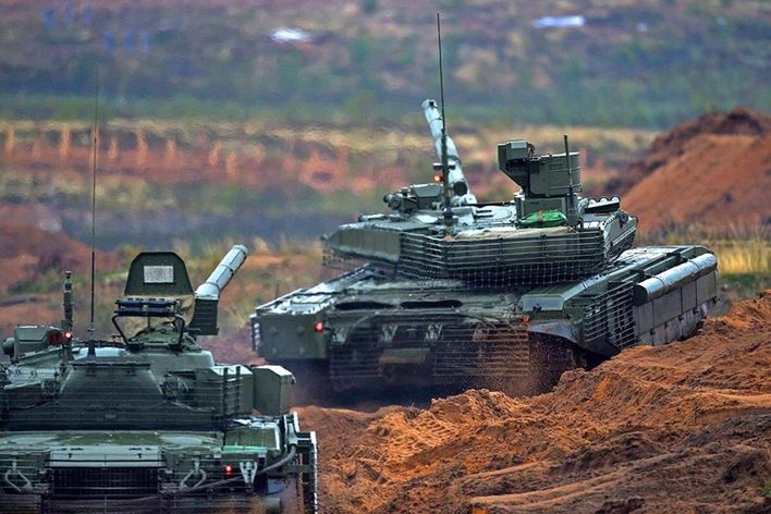 T-80BWM na Arktyce. Trwa szkolenie Rosjan