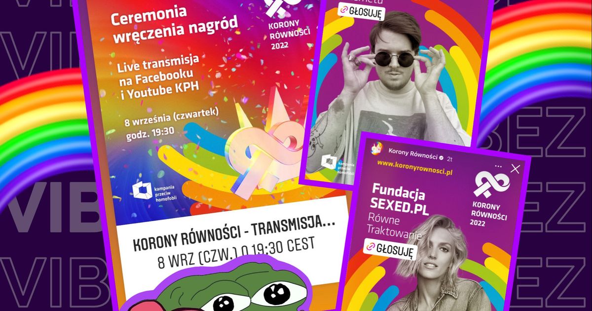 Znamy zwycięzców "Koron Równości" KPH! - Vibez