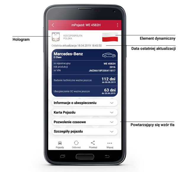 mPojazd jest już dostępny w aplikacji mObywatel na iPhone'ach