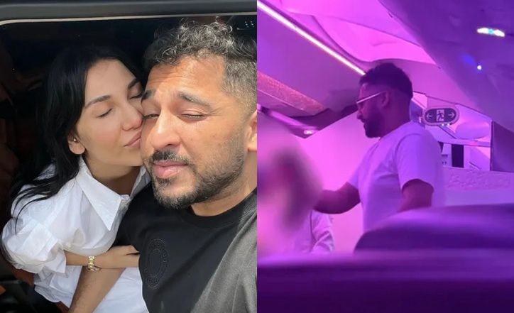 Milioner, który groził stewardessie GWAŁTEM, został skazany. Jedna z jego żon zabrała głos. "Za ...