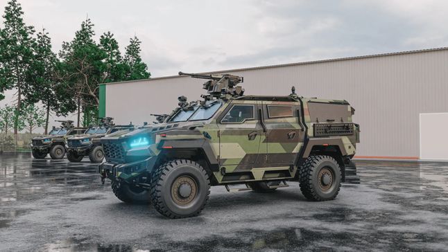 Inguar to nowy pojazd wojskowy z Ukrainy. Jedno podwozie dla każdej broni