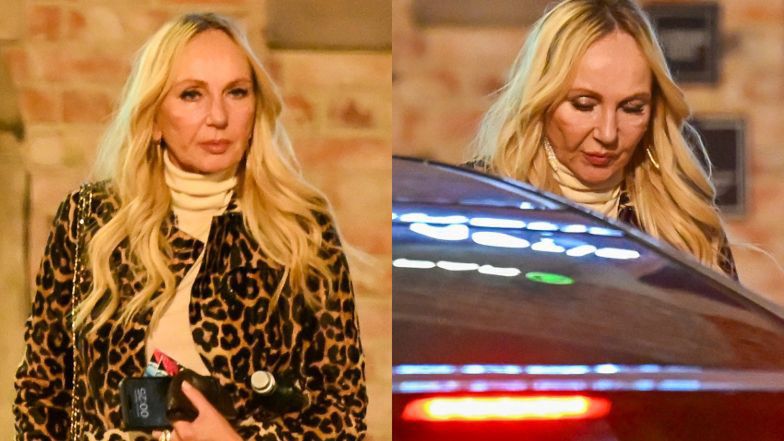 Helena Deeds z "Żon Miami" przyłapana w Warszawie pod osłoną nocy - Pudelek