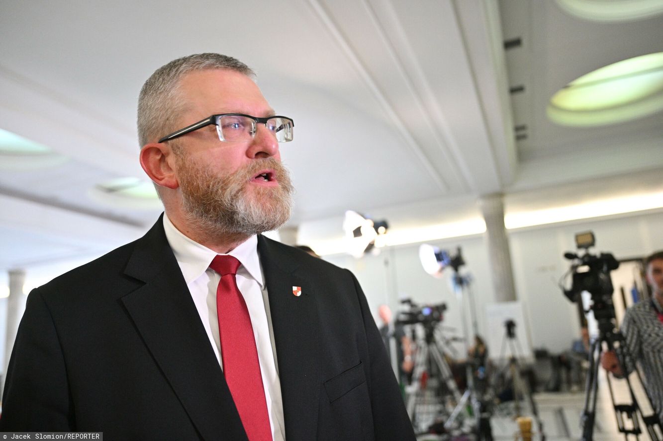 Incydent w Sejmie. Zawiadomienie do prokuratury ws. Grzegorza Brauna