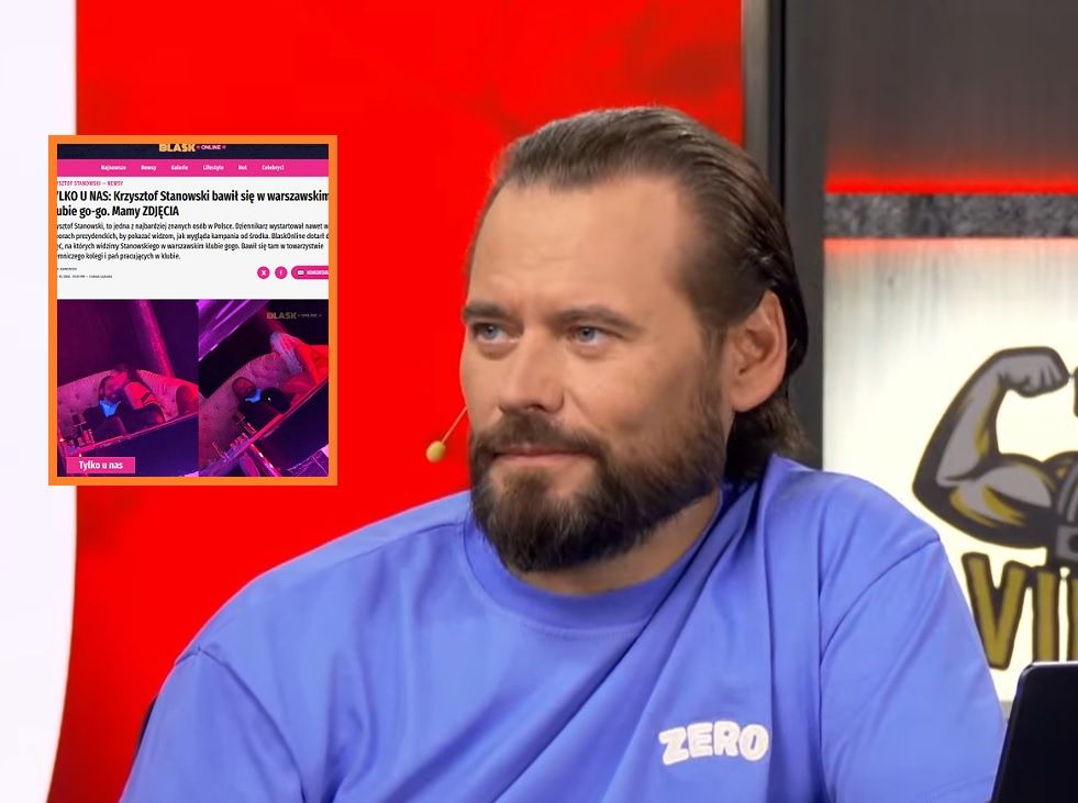 Związany z Republiką serwis pokazał zdjęcia Krzysztofa Stanowskiego w ...