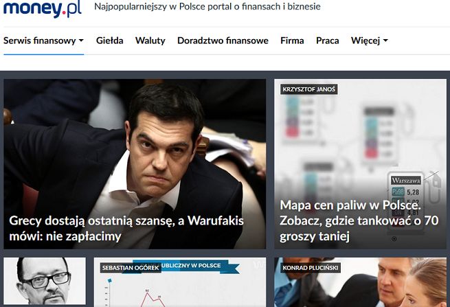 Money.pl przebudowane: nowe logo i modułowy układ