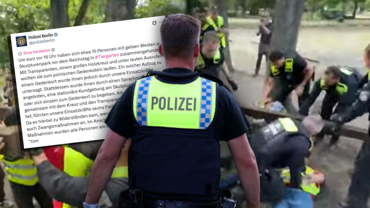 Policja zabiera głos ws. awantury w Berlinie. "Pojawił się opór"