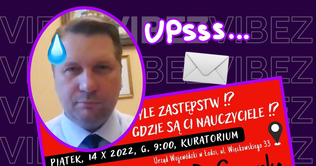 Dzień Nauczyciela 2022. Nie chcą kwiatów. Chcą byś wysłał "Kartkę do Czarnka" - Vibez